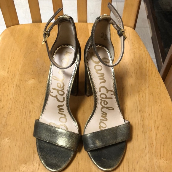 Sam Edelman | Shoes | Sam Edelman Beautiful Yaro Block Heel Sandals ...